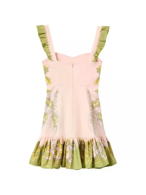 La DoubleJ Mini Gingerbread Dress In Swathe Botanical Print
