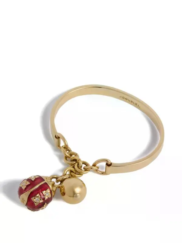 La DoubleJ Lady Scarab Bangle
