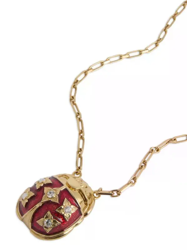 La DoubleJ Lady Scarab Necklace