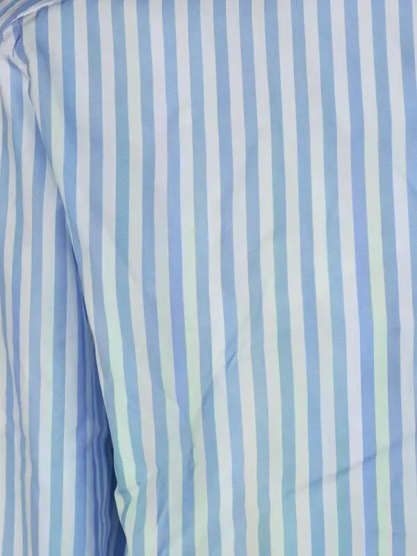XACUS Stripe-pattern Shirt