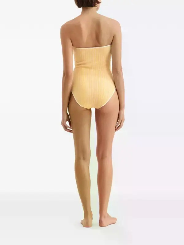 ERES Golden Bustier Cut-out Swimsuit