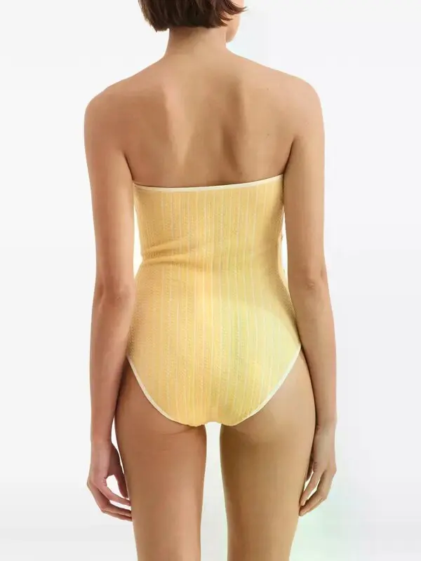 ERES Golden Bustier Cut-out Swimsuit