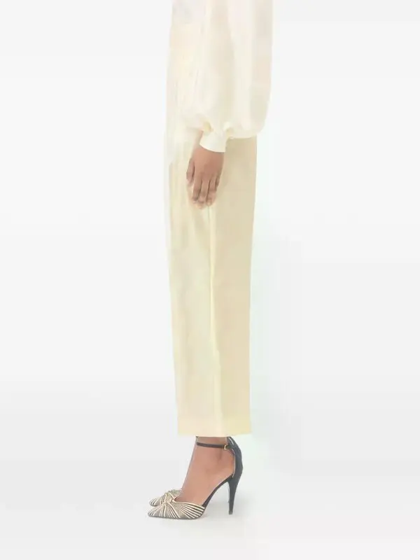 Valentino Garavani Striped Polka Dot Jacquard Pants