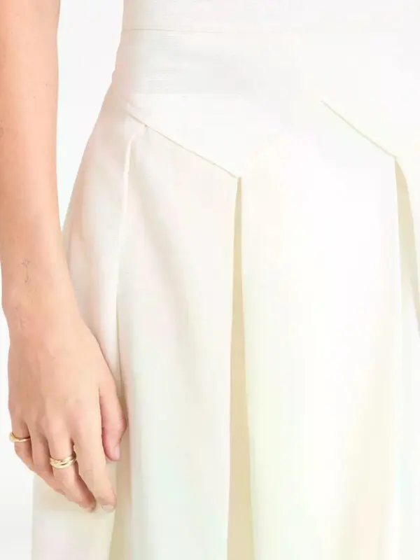 TEMPERLEY LONDON Elodie Pleated Maxi Skirt