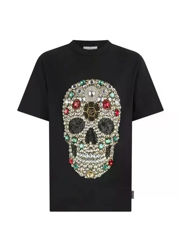 Philipp Plein Round-neck Skull T-shirt - Black