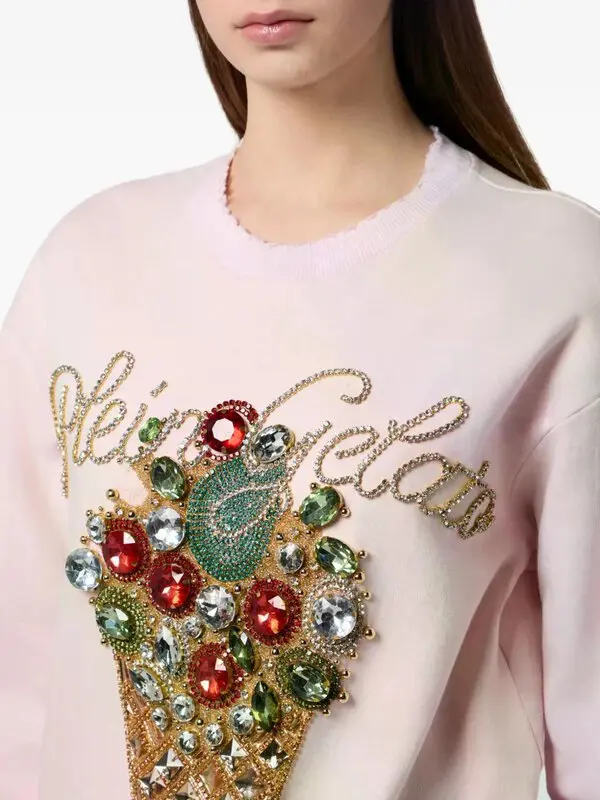 Philipp Plein Embellished Sweatshirt