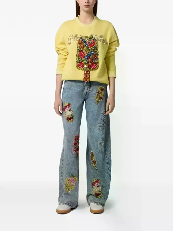 Philipp Plein Embellished Sweatshirt