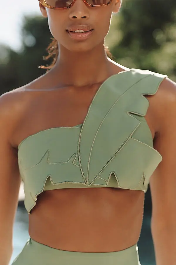 Farm Rio X 3d Palm Bikini Top