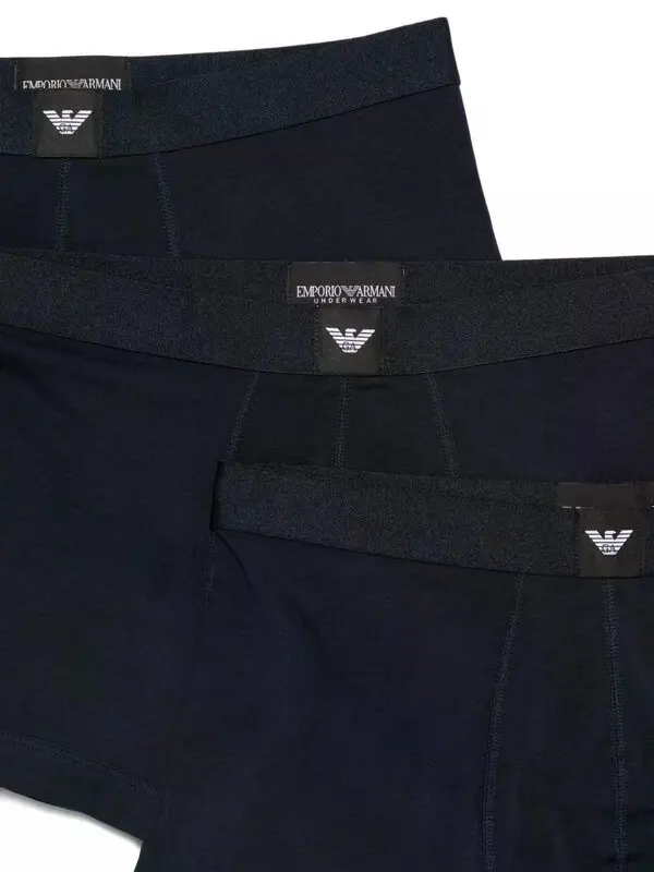 Emporio Armani Logo-patch Boxer Briefs