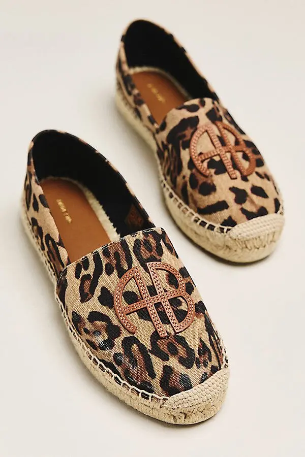 ANINE BING Paloma Espadrilles - Leopard