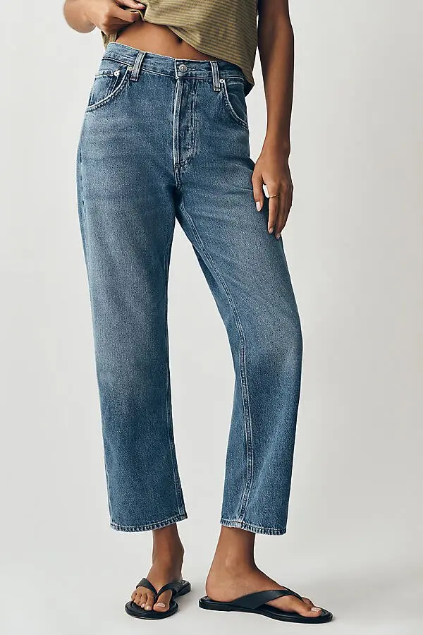 Citizens Of Humanity Winslow High-rise Relaxed Jeans In Medium Wash - Solstice