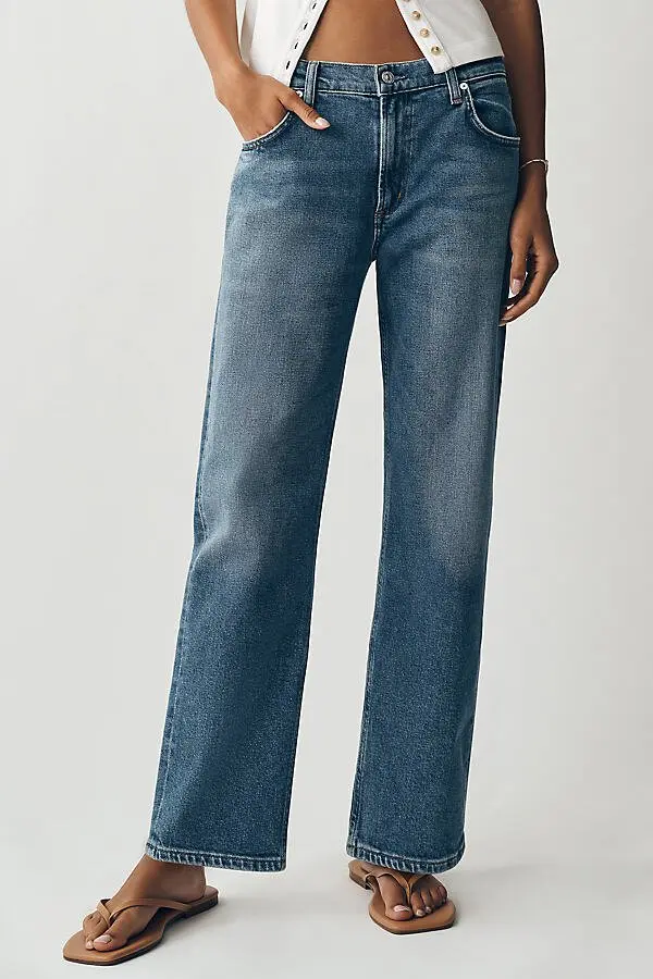 Citizens Of Humanity Anissa Low-rise Straight Jeans
