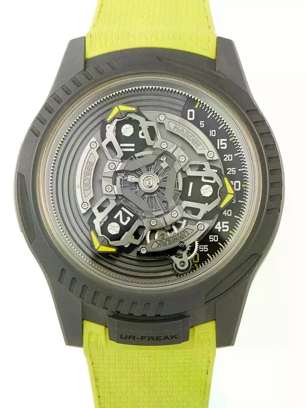 ULYSSE NARDIN X Urwerk Ur-freak 44mm Watch - Silver