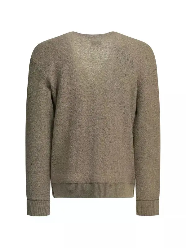 Needles Striped Mohair-blend Sweater