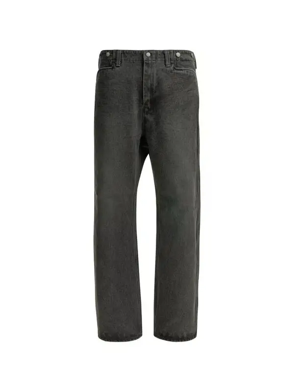 Needles Logo-patch Jeans - Black