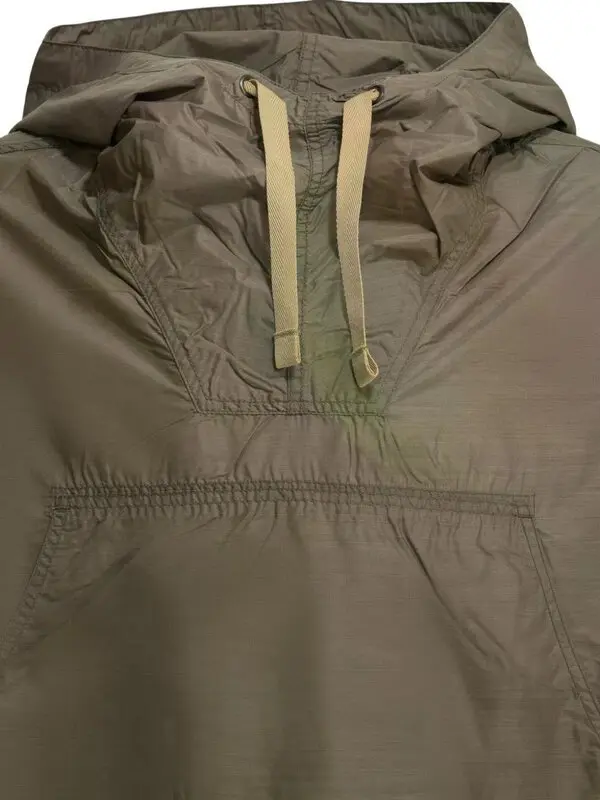 BEAMS Hooded Drawstring Coat