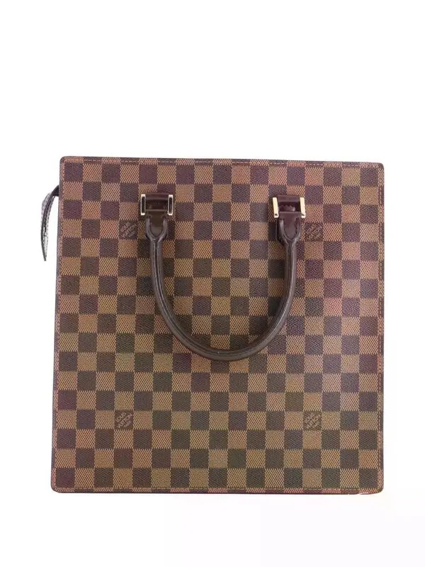 LOUIS VUITTON Damier Sac Plat Pm Tote Bag