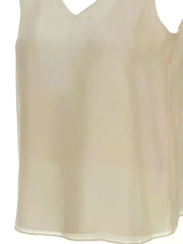 HUI MILANO Silk Spaghetti Strap Top