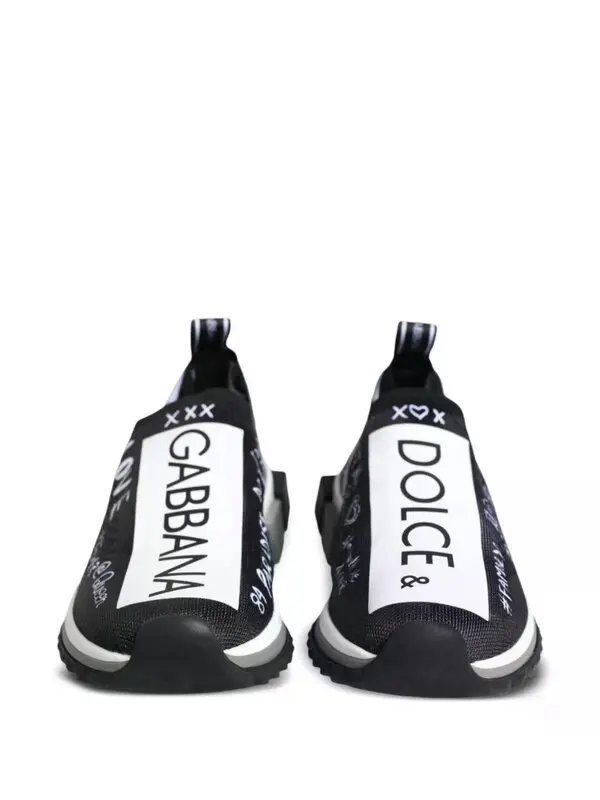 Dolce & Gabbana Sorrento Logo Print Sneakers