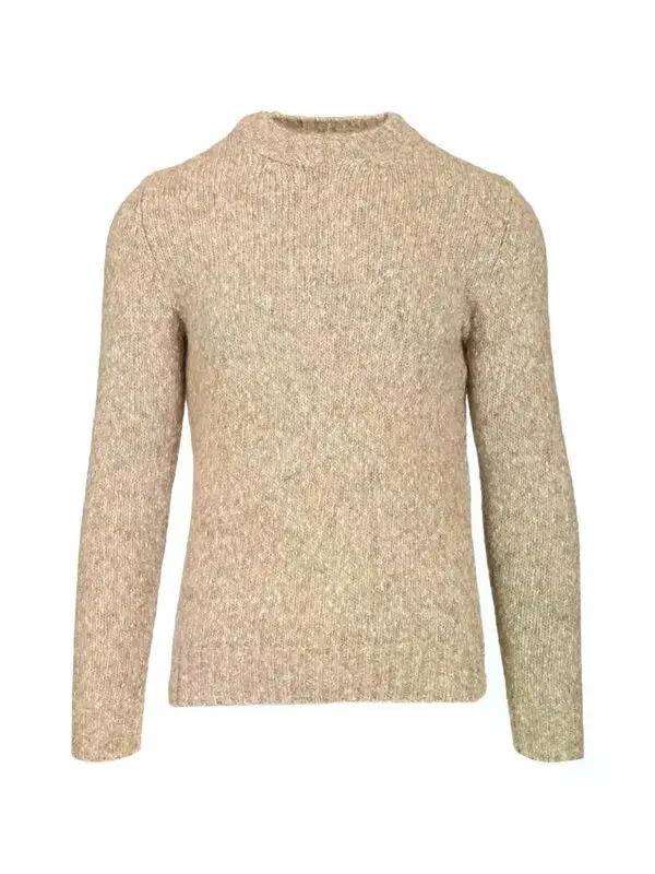 AL DUCA D’AOSTA 1902 Cream Chunky-knit Crew Neck Sweater - Neutrals