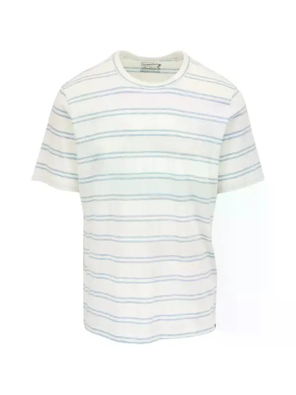 Faherty Brand Striped Short-sleeve T-shirt