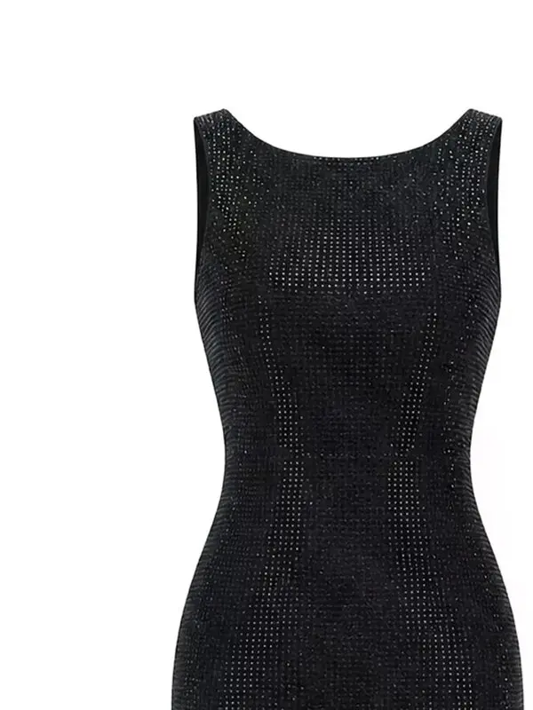 TWENTY FOURHAITCH Helios Crystal-embellished Maxi Dress