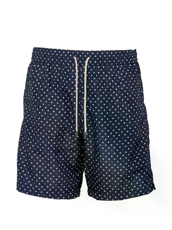 Jacob Cohen Polka-dot Swim Shorts - Blue