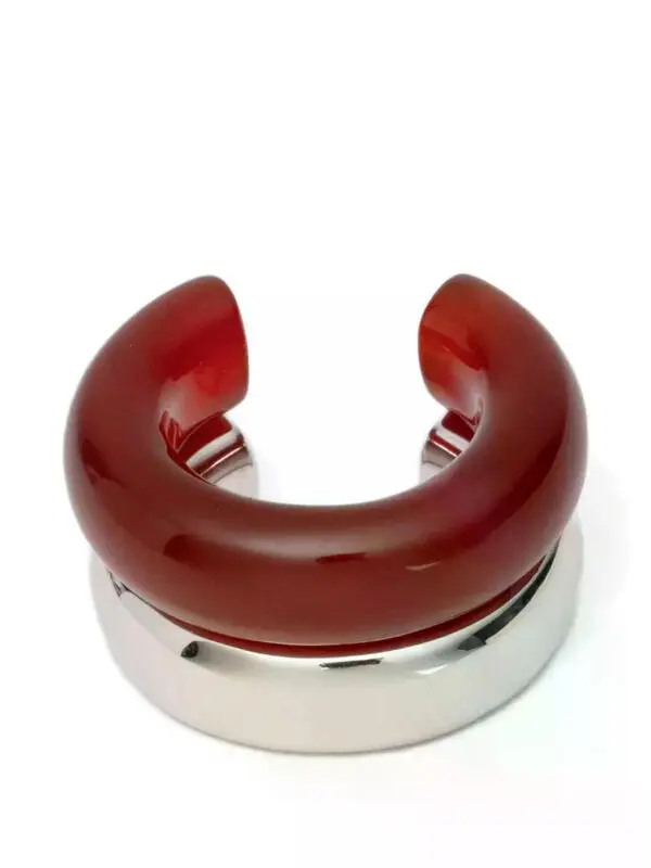 NEEKA STUDIOS The Ring Cuff Silhouette Ring - Red