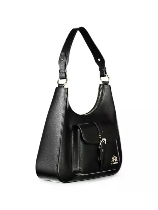 LA MARTINA Pebble-texture Shoulder Bag