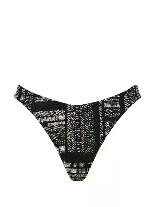 Devon Windsor Devon Patterned Bikini - Black