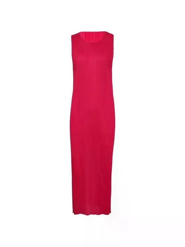 Issey Miyake Sleeveless Maxi Dress - Pink