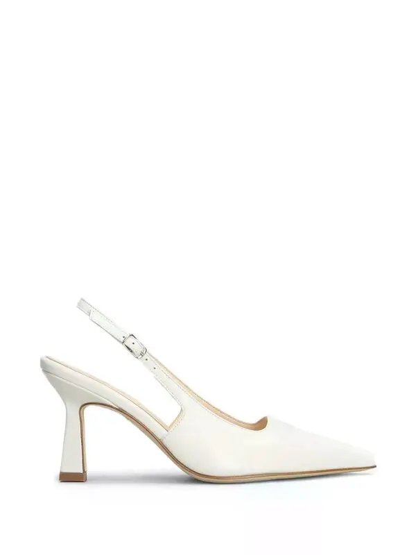 ANNA F. Pointed-toe Slingback Pumps