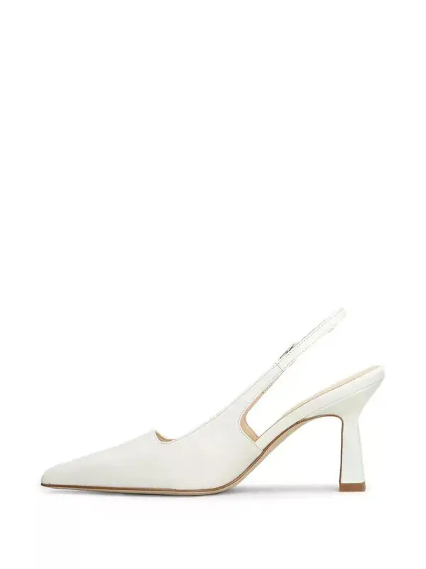 ANNA F. Pointed-toe Slingback Pumps