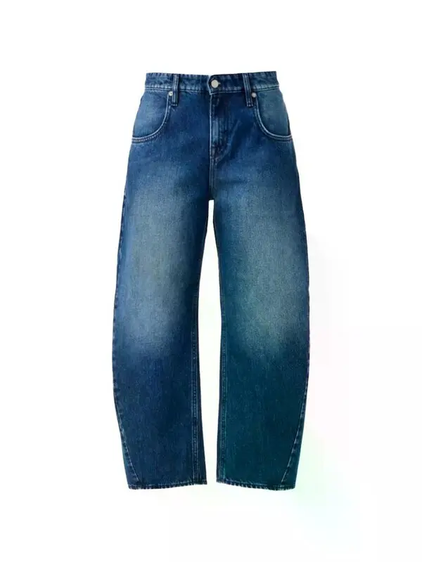 CYCLE Aida Faded Wide-leg Jeans