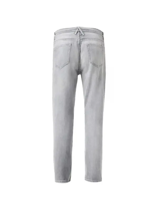CYCLE Washed-effect Straight-leg Jeans