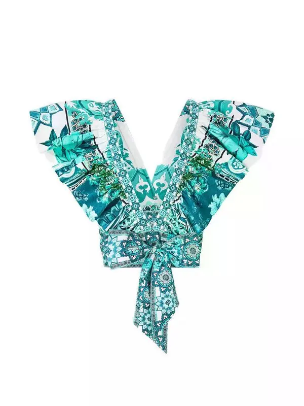 Camilla Balearic Bebe Wrap Top