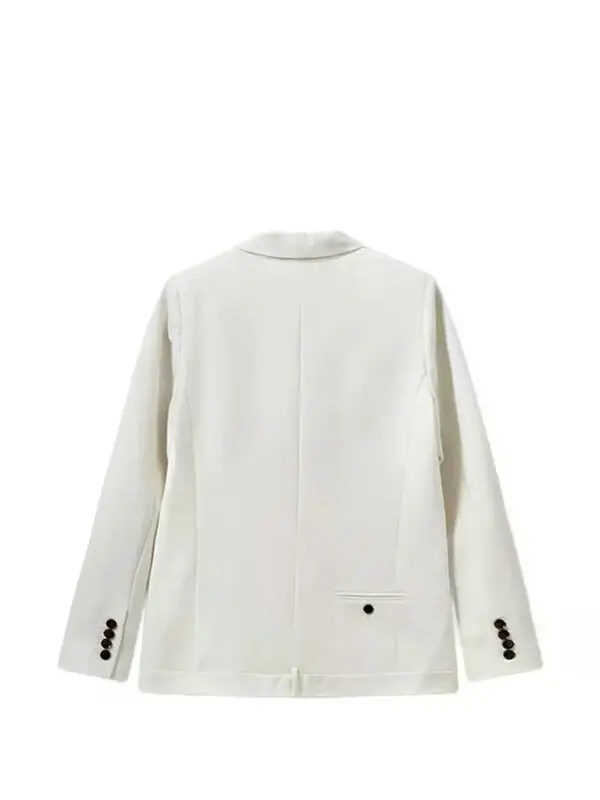 THE GARMENT Cream Double-breasted Blazer