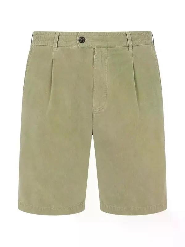 PT TORINO Corduroy Pleated Shorts
