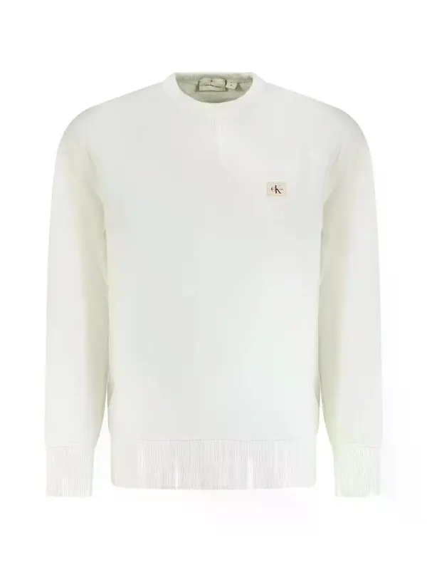 Calvin Klein Logo Patch Crewneck Sweatshirt