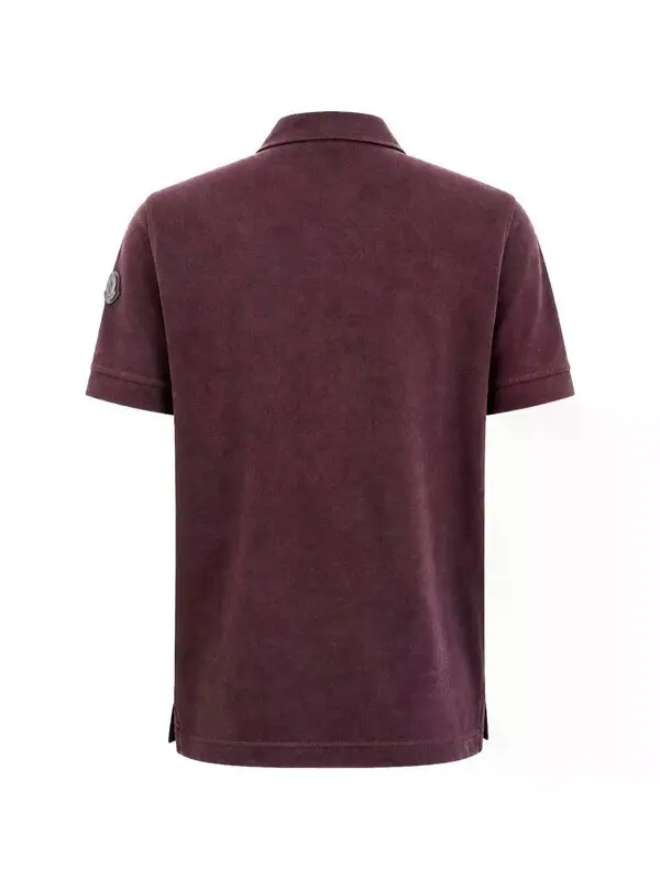 Moncler Logo-patch Chest-pocket Polo Shirt