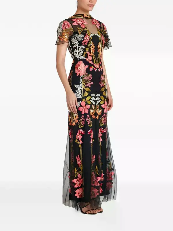 TEMPERLEY LONDON Lucille Embroidered Dress