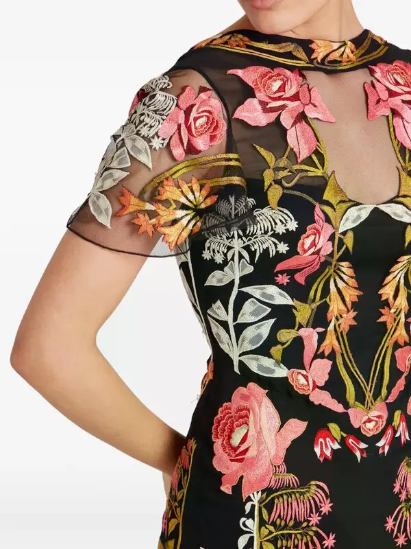 TEMPERLEY LONDON Lucille Embroidered Dress