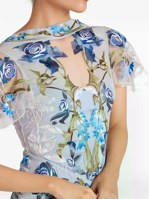 TEMPERLEY LONDON Lucille Embroidered Dress