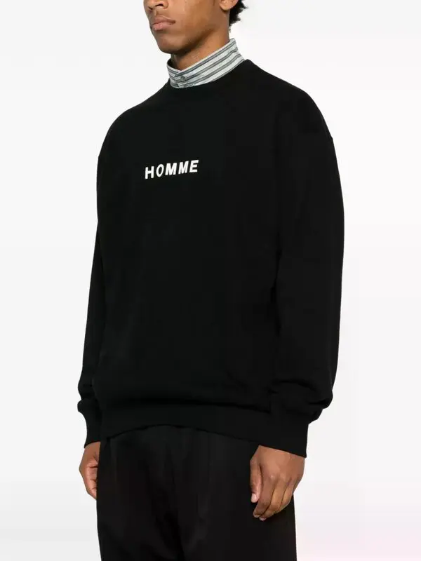 Comme Des Garçons Logo Print Sweatshirt