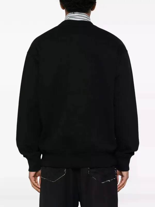 Comme Des Garçons Logo Print Sweatshirt