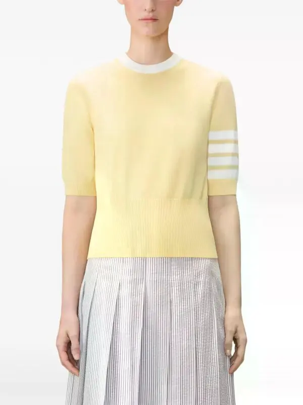 Thom Browne Hector Motif 4-bar T-shirt