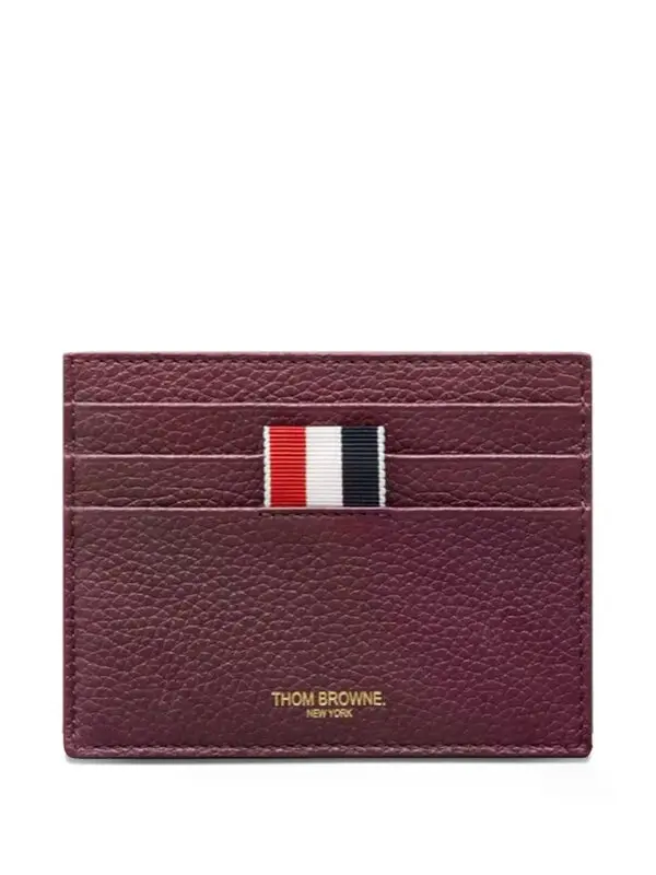 Thom Browne Pebble-grain Card Holder
