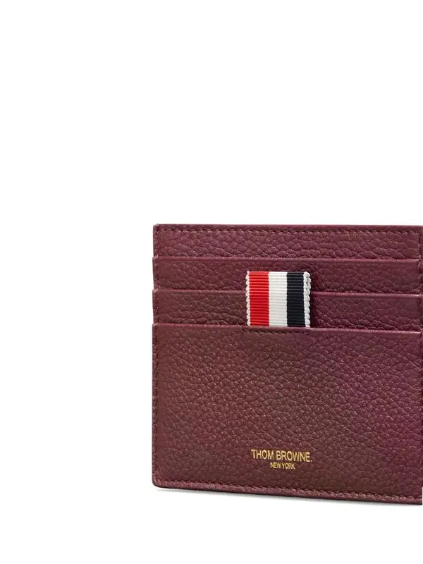 Thom Browne Pebble-grain Card Holder