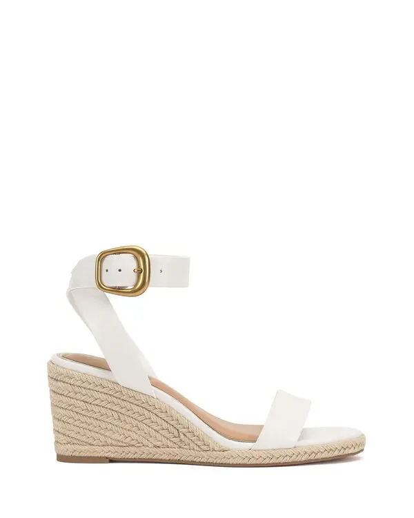 Vince Camuto Felia Espadrille Wedge Sandal - Bianco