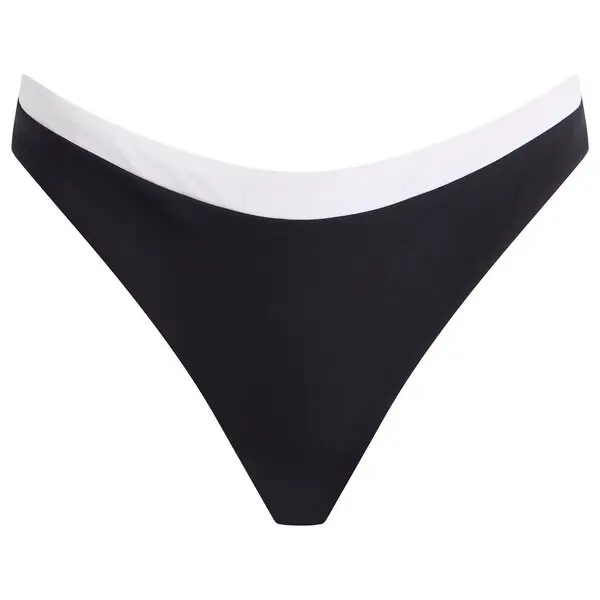TALA Cheeky Brief Bikini Bottoms - Shadow Black